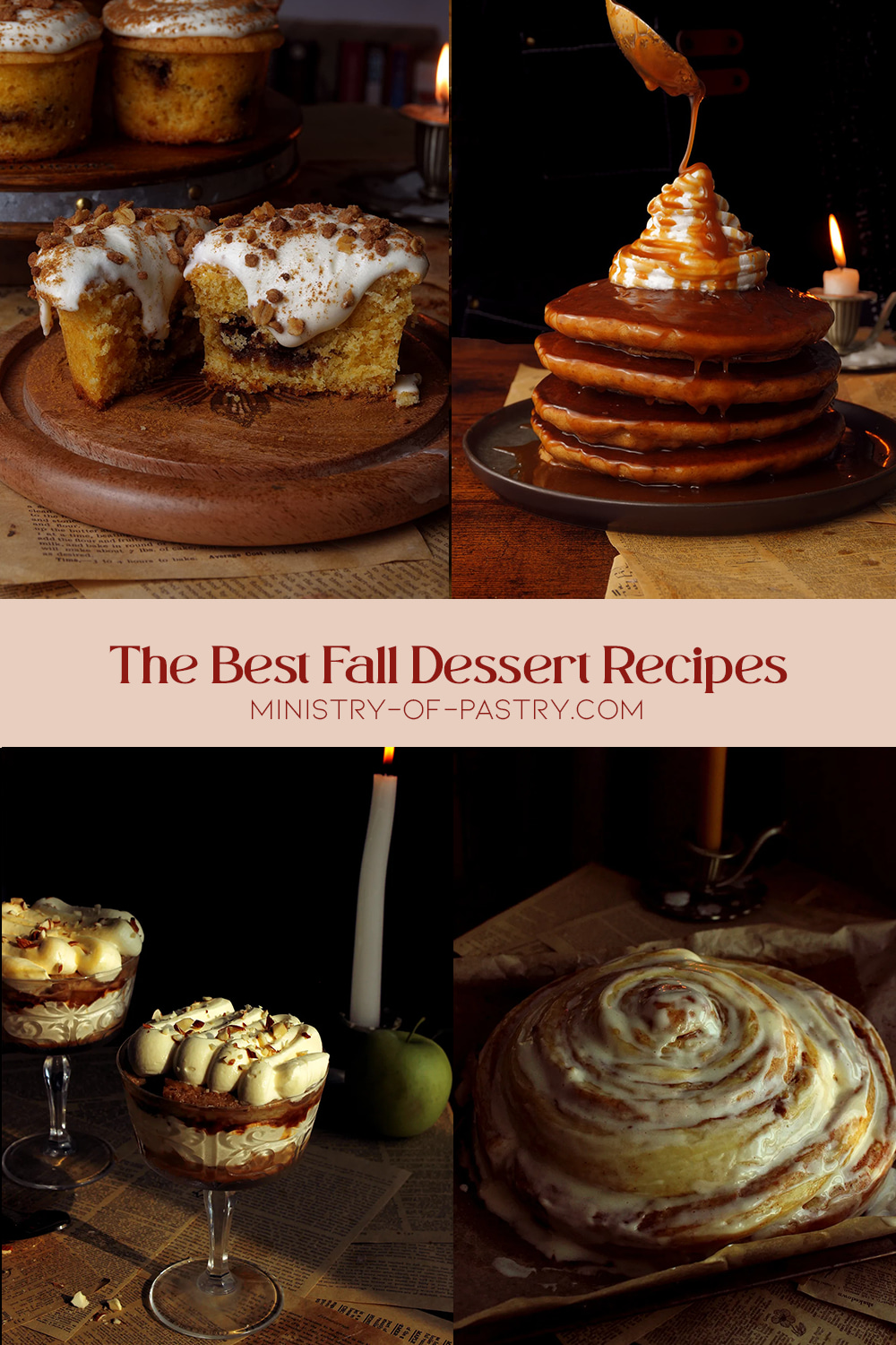 20+ Fall Dessert Recipes - breakfast, cakes, and more - Ministry of Pastry